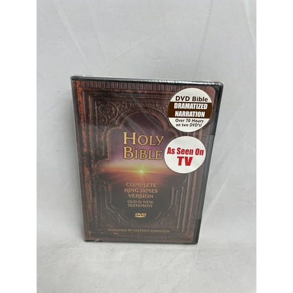 Media | Holy Bible Complete King James Kjv Old New Testament 2 Disc Set ...